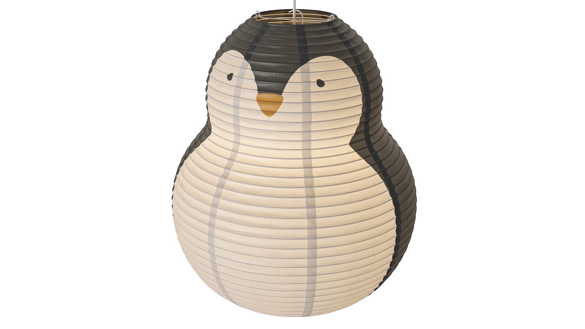 HM Penguin Paper Lamp Shade 3D Model - TurboSquid 2195337