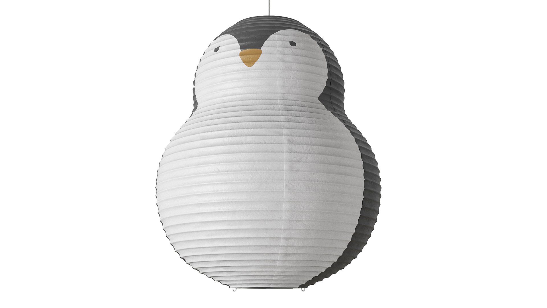 HM Penguin Paper Lamp Shade 3D Model - TurboSquid 2195337