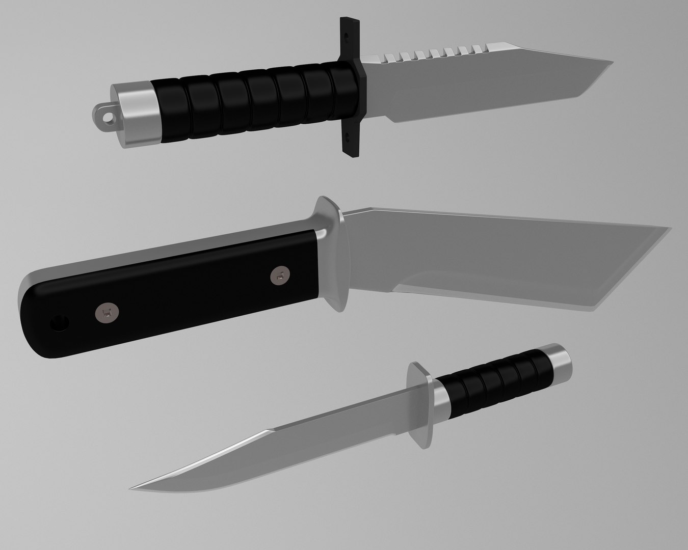 Free 3D Knives Model - TurboSquid 1713435