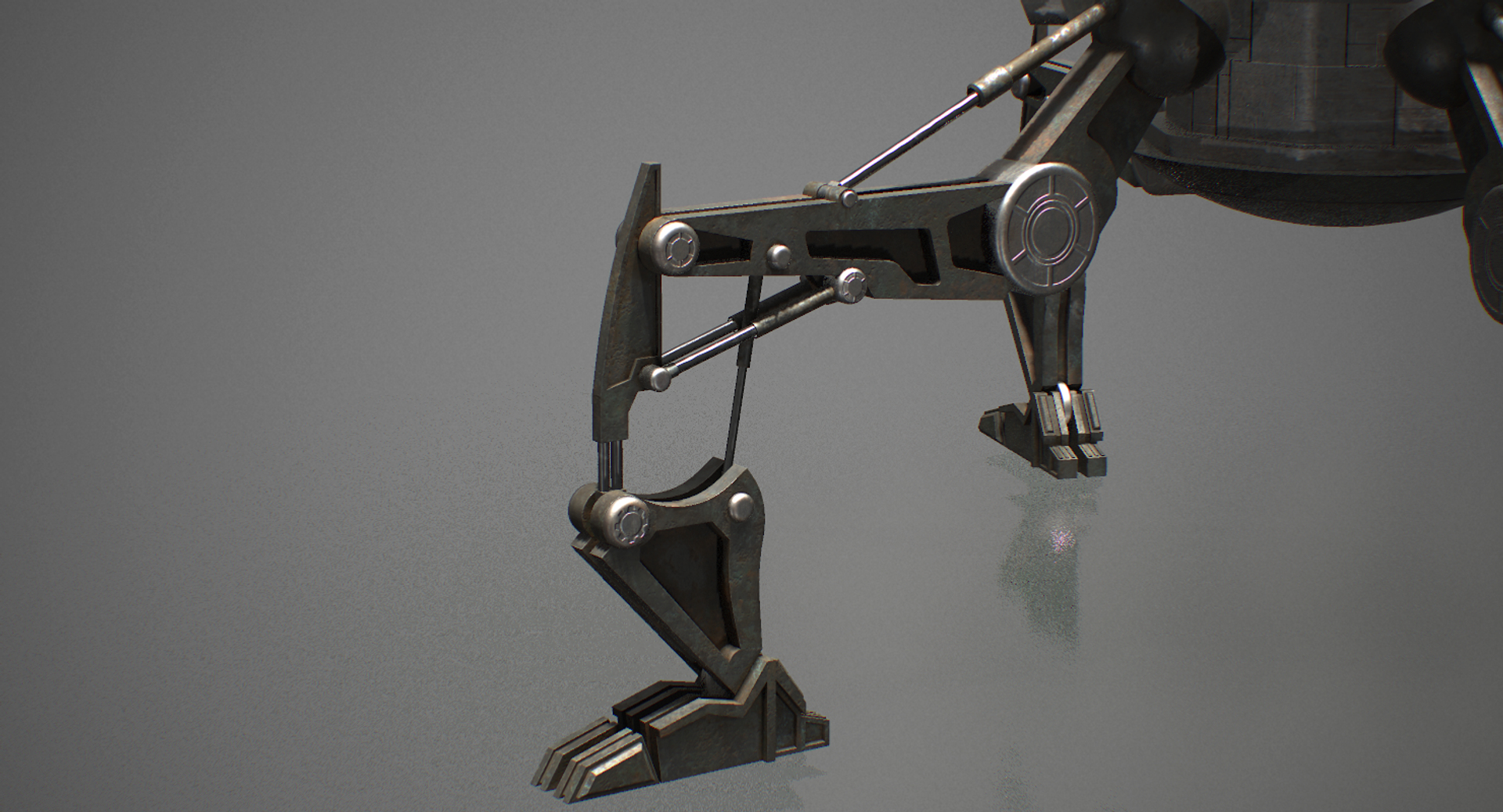 Rigged spider dwarf droid 3D - TurboSquid 1372658