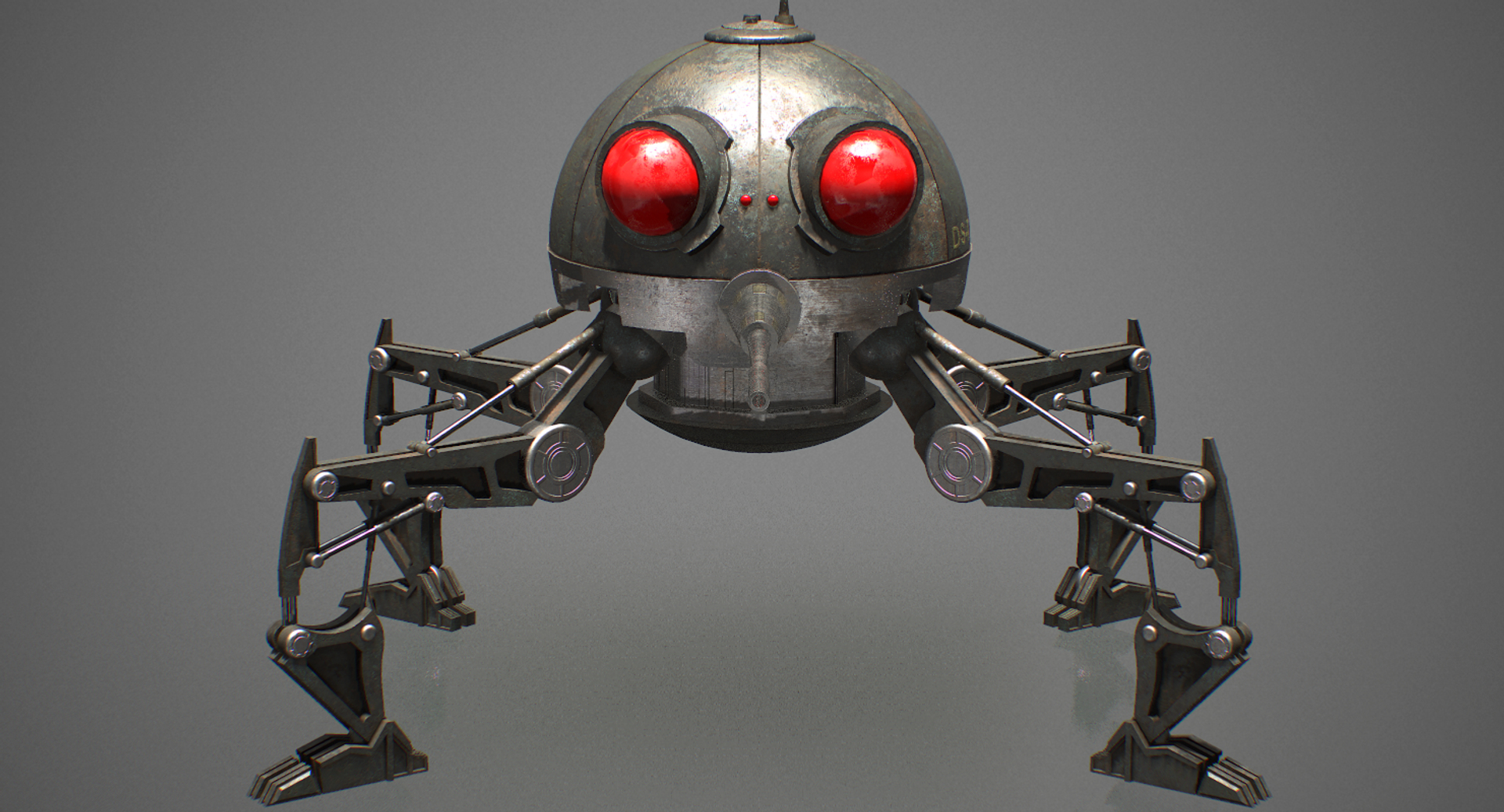 Rigged spider dwarf droid 3D - TurboSquid 1372658