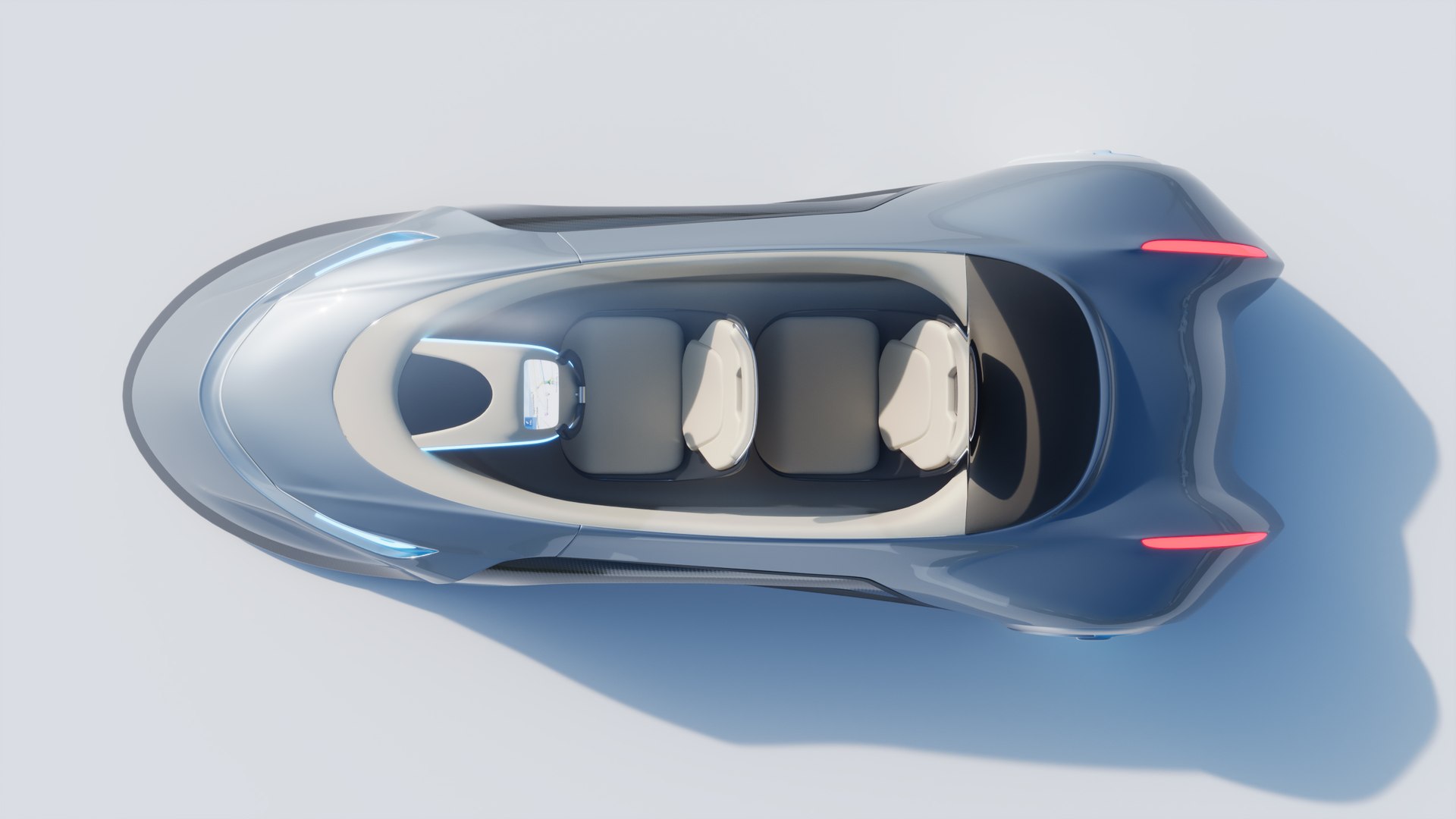 3D Generic Future Concept Car EV Model - TurboSquid 2197715