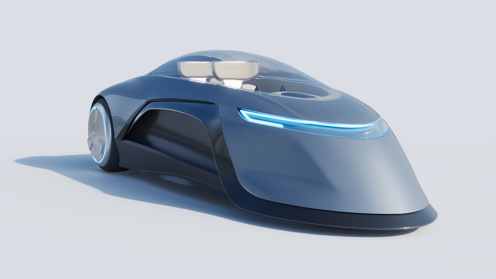 3D Generic Future Concept Car EV Model - TurboSquid 2197715