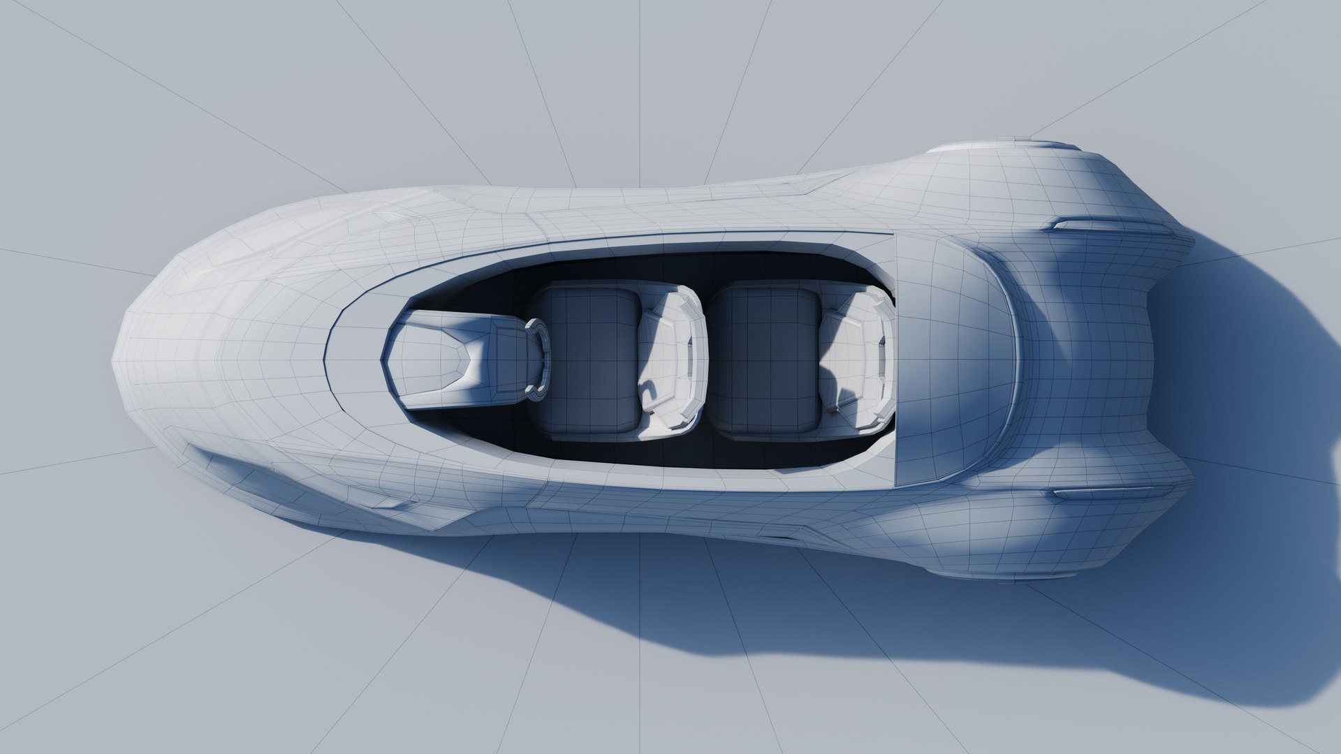 3D Generic Future Concept Car EV Model - TurboSquid 2197715