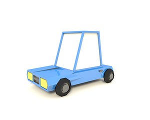 Cartoon Car 3D Models for Download | TurboSquid