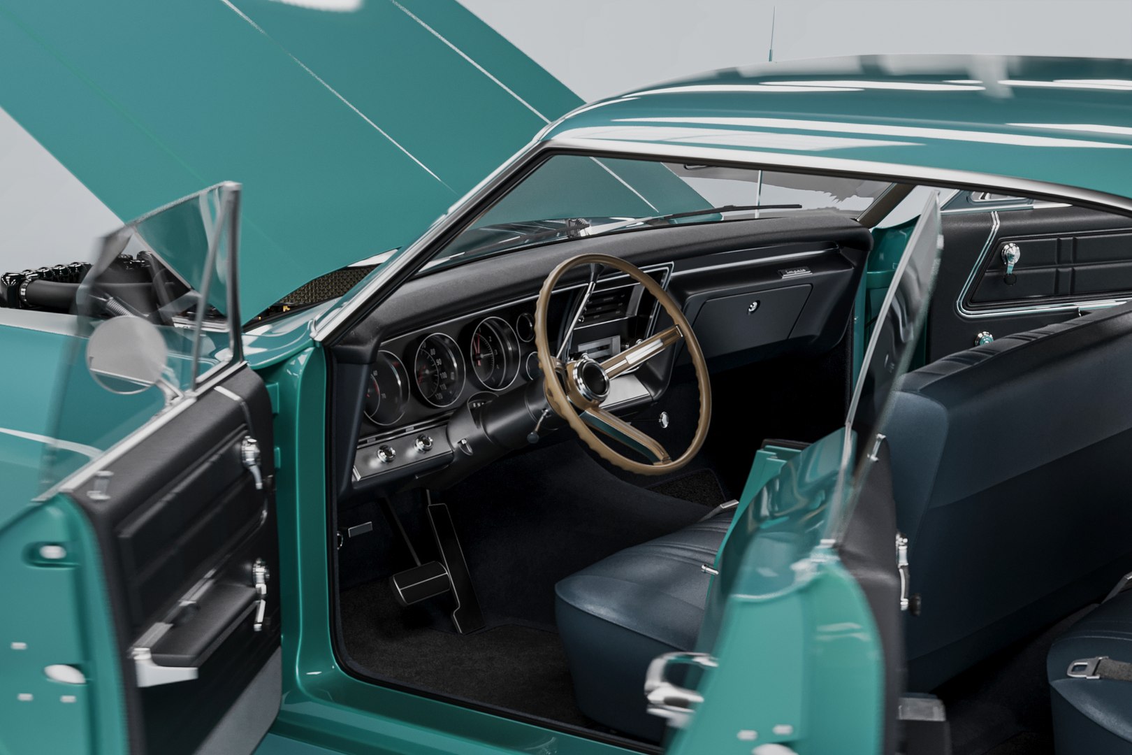 Chevrolet Impala 1967 3D Model - TurboSquid 2295435