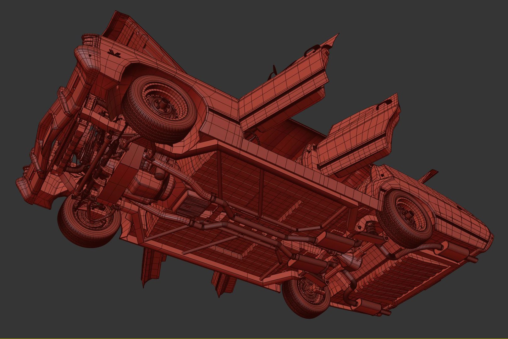 Chevrolet Impala 1967 3D Model - TurboSquid 2295435
