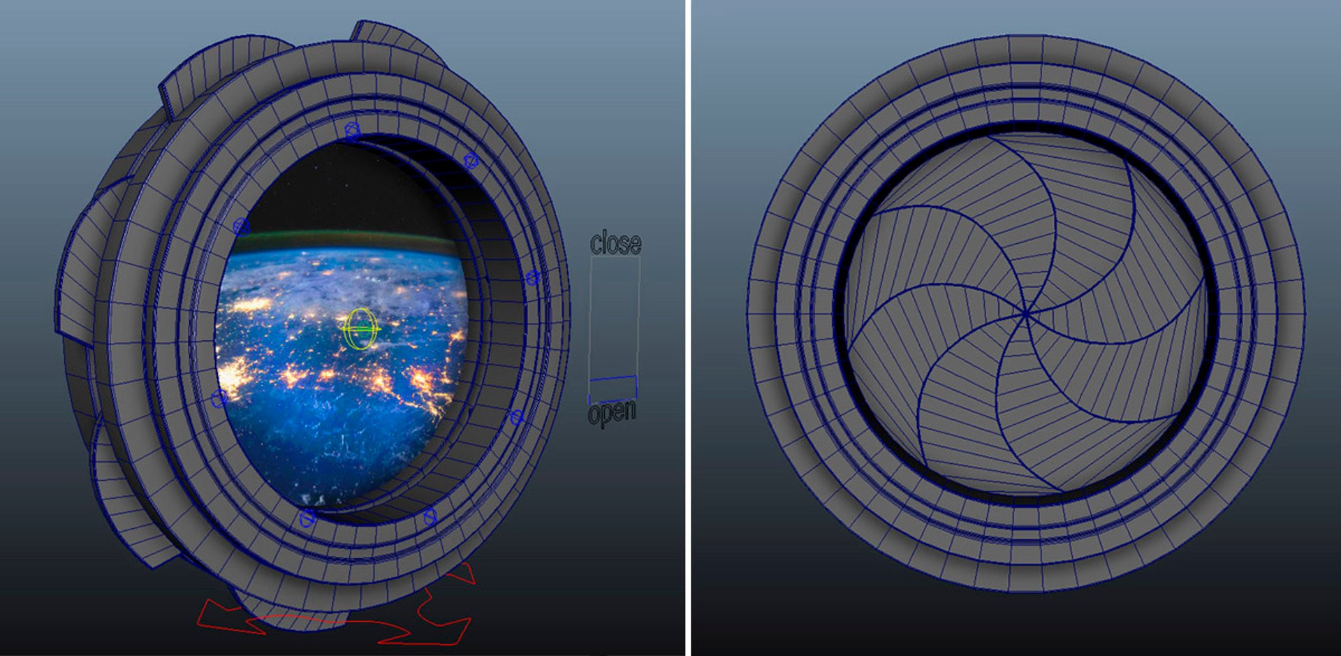 Metal Hatch Rigged Animations 3D Model - TurboSquid 1188035