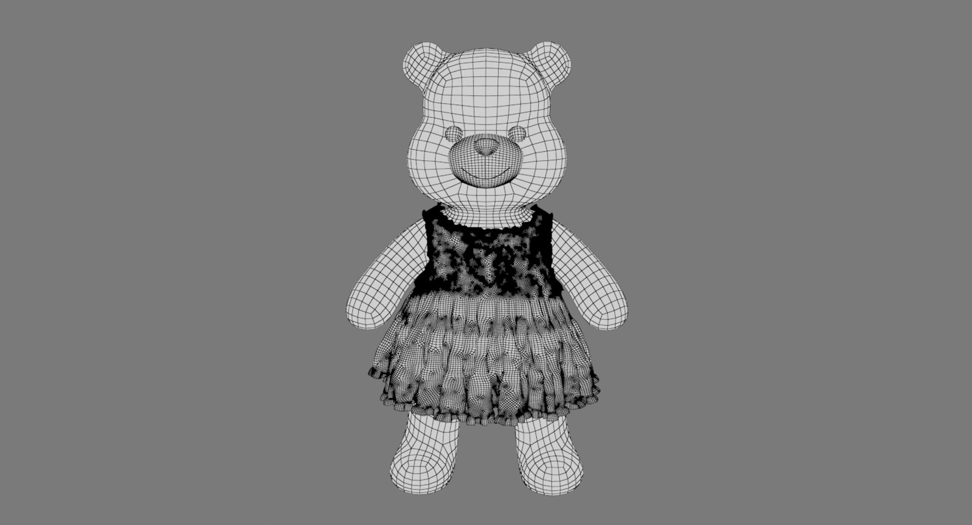 3D Model Bear Toy Brown 10 - TurboSquid 1376619