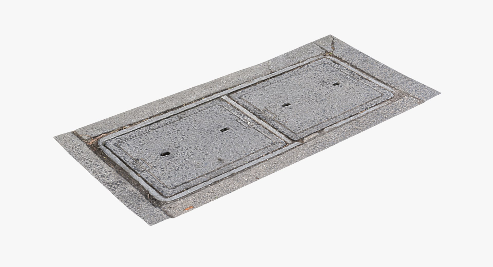 3D concrete utility cover 8k - TurboSquid 1418668