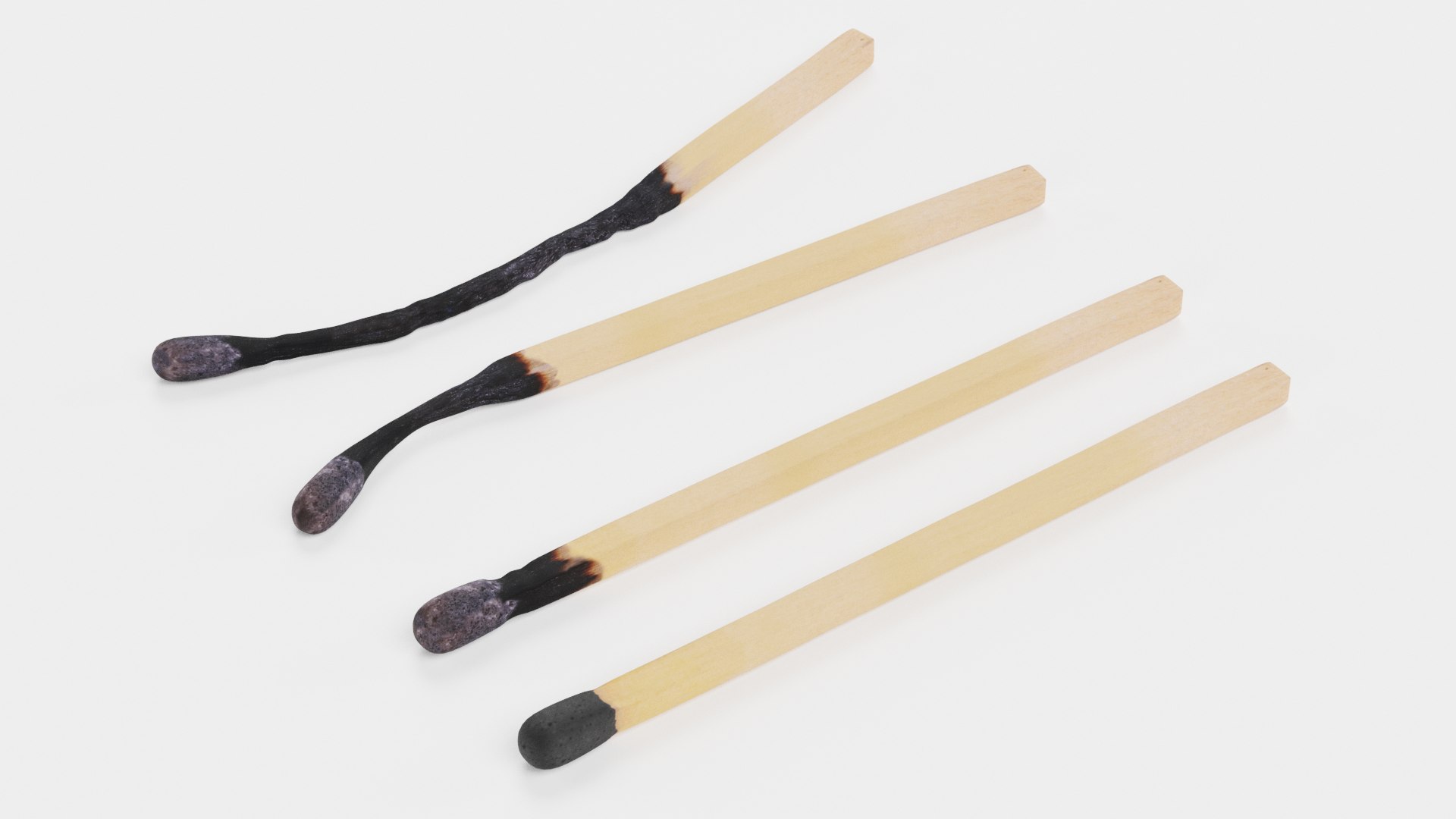 3D Matches Lights Pbr Model - TurboSquid 1529329