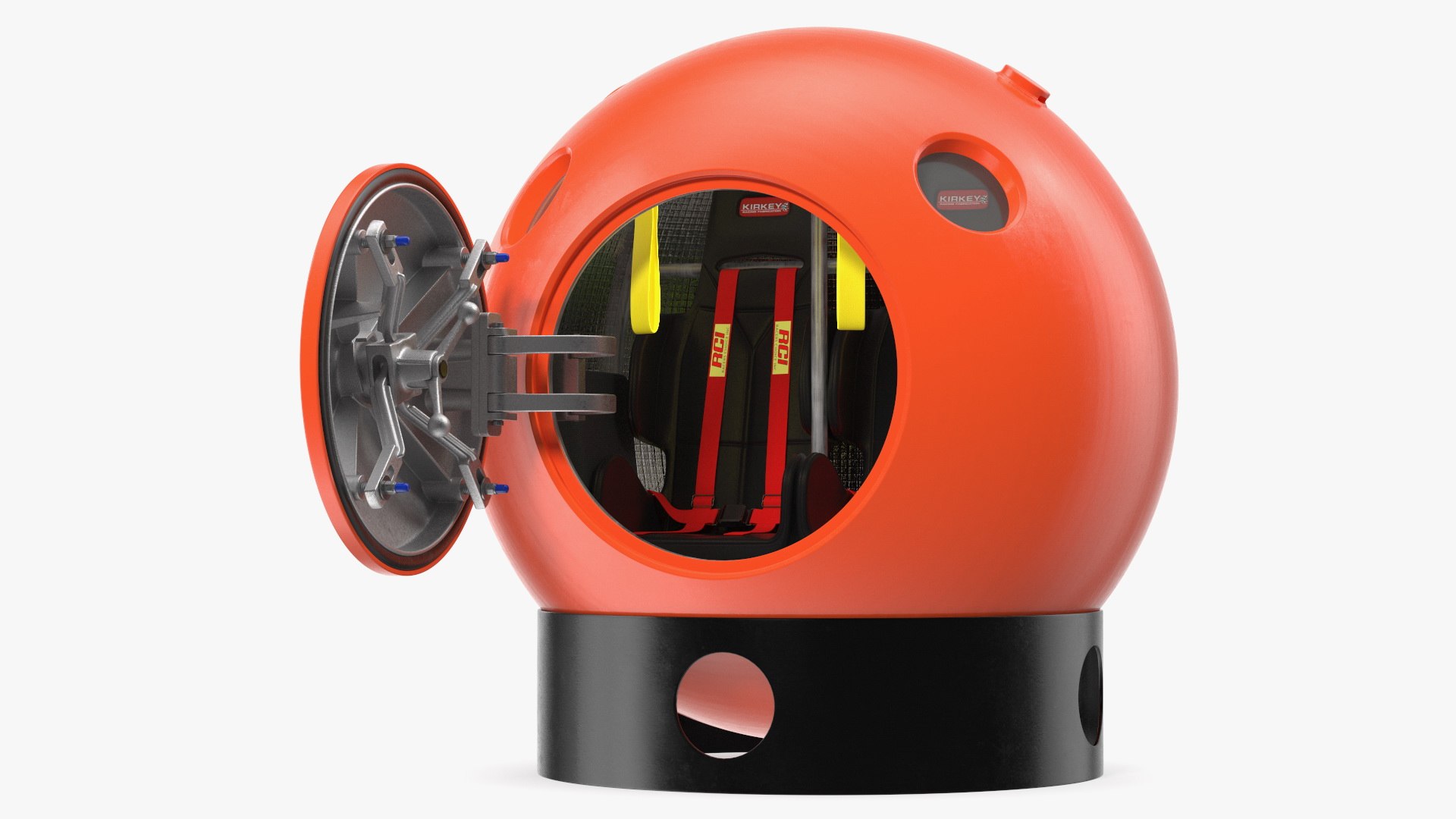 Tsunami Survival Capsule Rigged 3D Model - TurboSquid 1987141