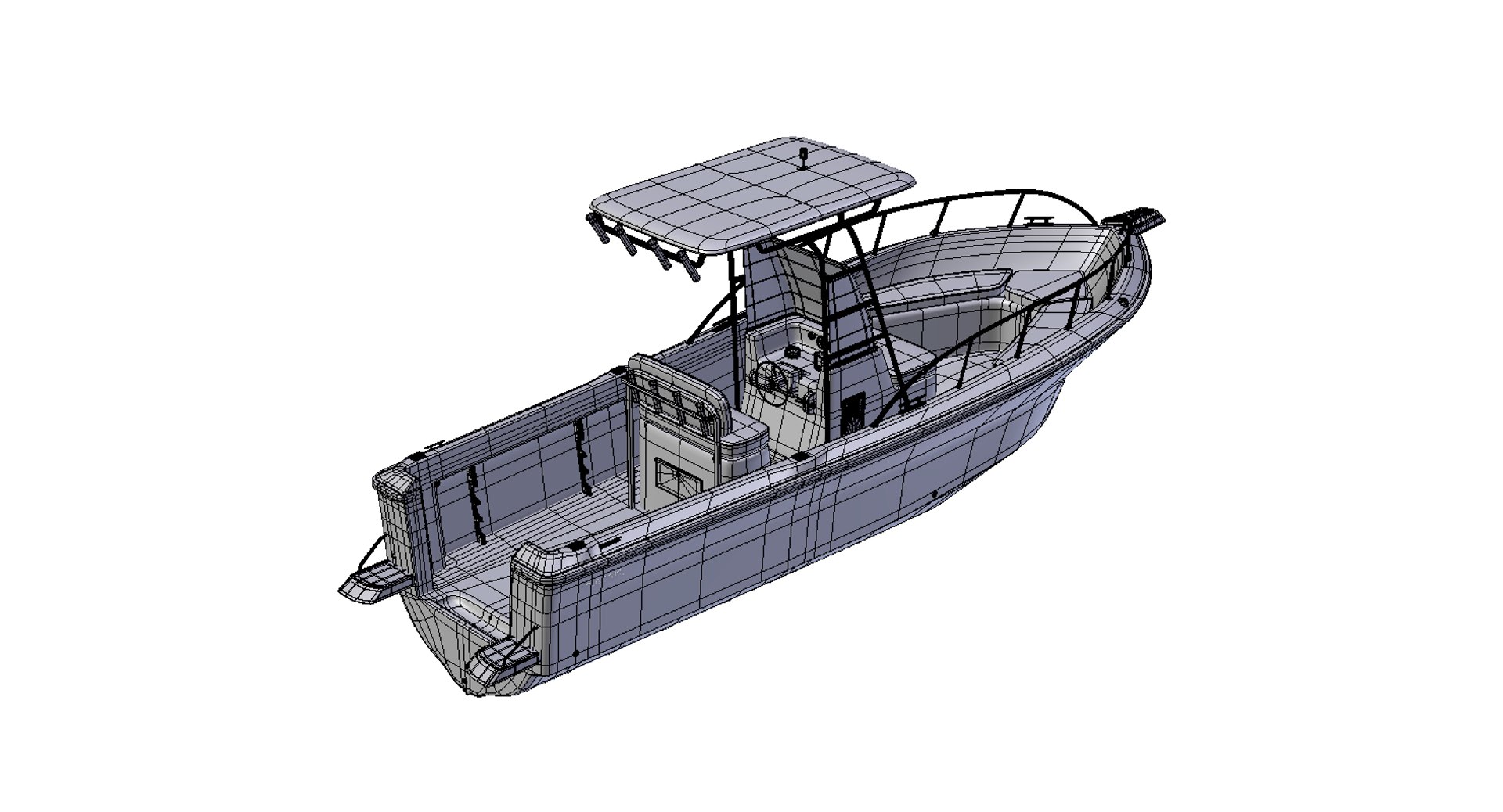 Fisherman freeport 24cc boats 3D model - TurboSquid 1375306