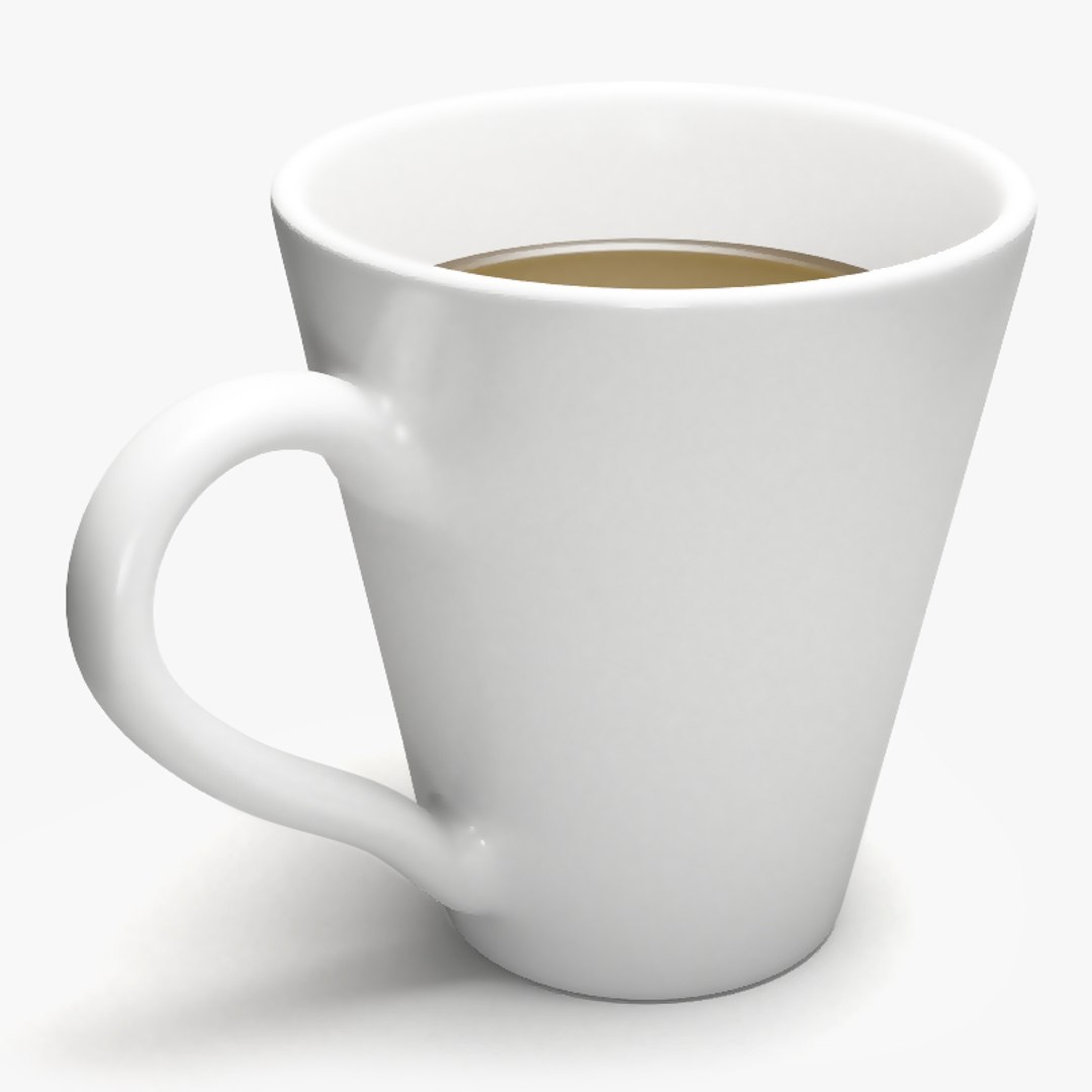3d coffee cup model