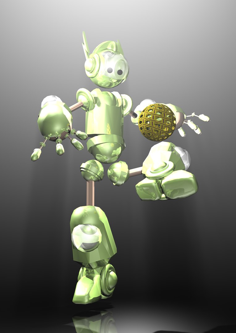 3d Bubball Bot