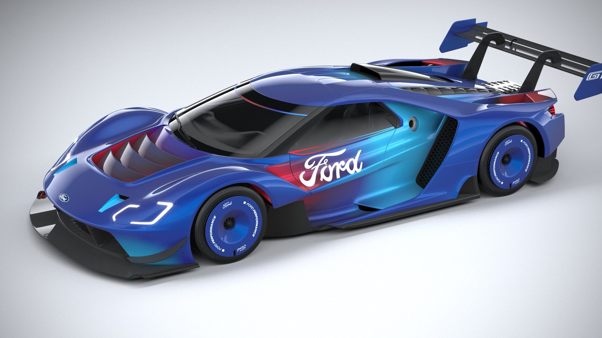 Ford GT Mk IV 2023 Turbosquid 3D Model - TurboSquid 2018582