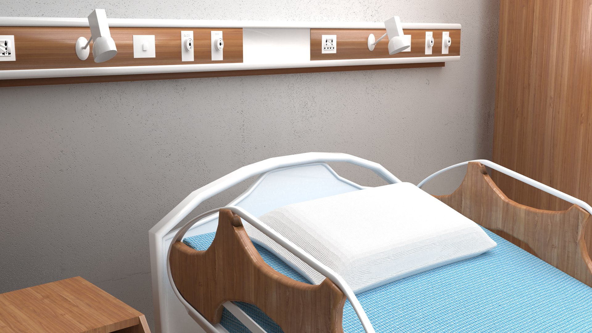 Hospital Ward 10 - 8K 3D - TurboSquid 2289767