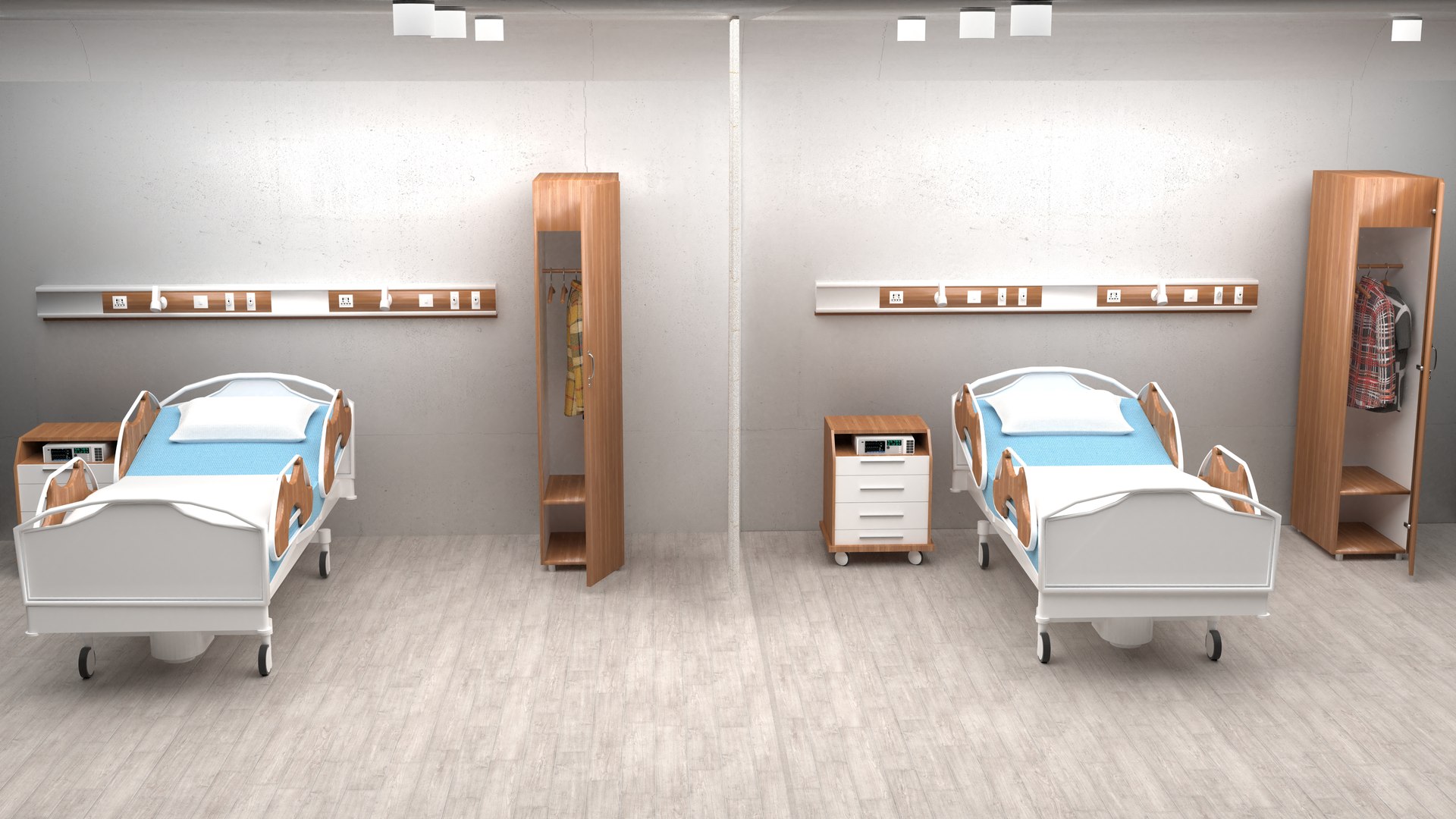 Hospital Ward 10 - 8K 3D - TurboSquid 2289767