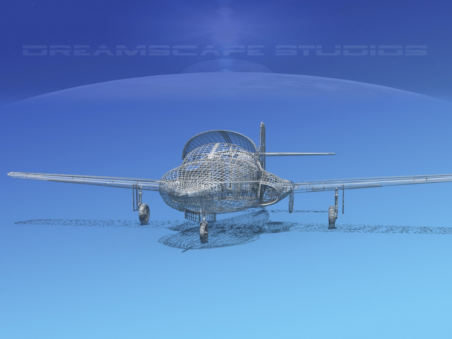 3d model t-37 cessna tweet