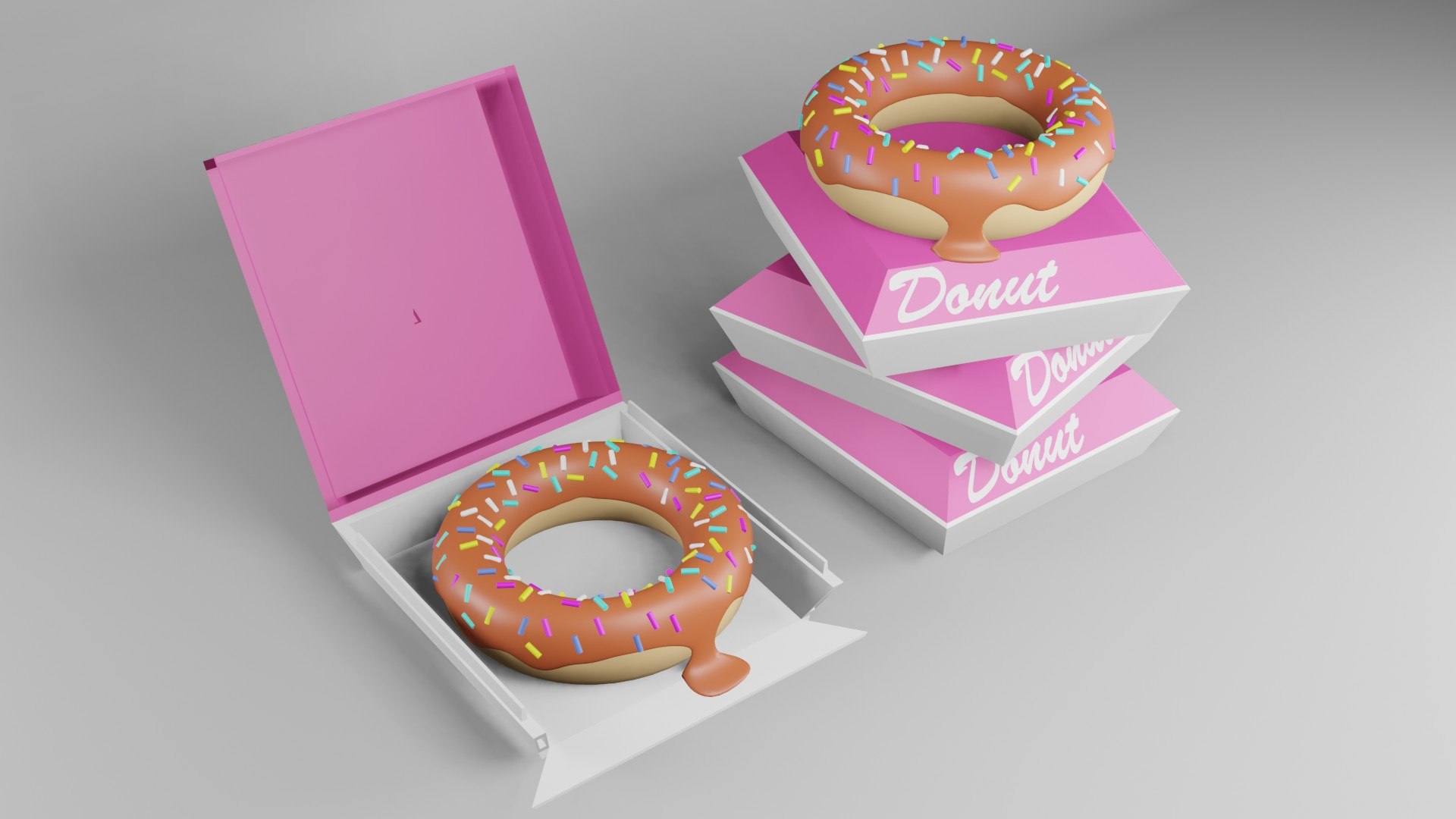 Donut 3D - TurboSquid 1980579