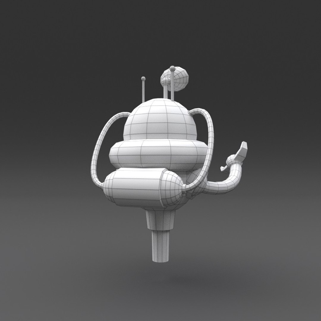 Robot Blender Rigged 3D Model - TurboSquid 1288414