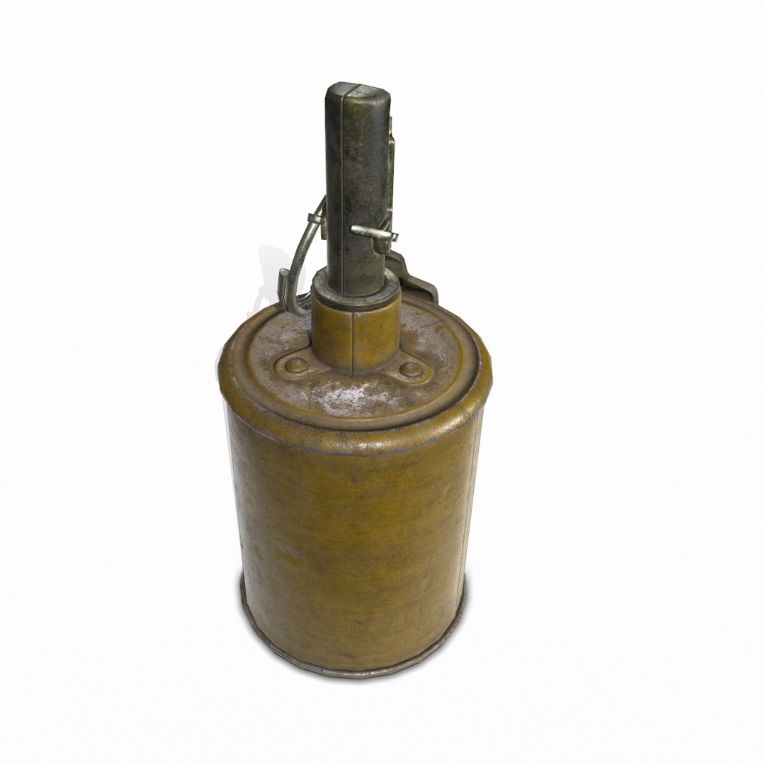 Rg-42 grenade 3D model - TurboSquid 1416449