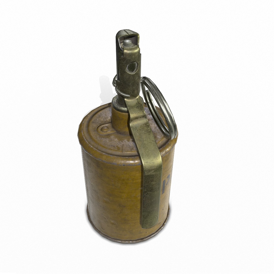 Rg-42 grenade 3D model - TurboSquid 1416449