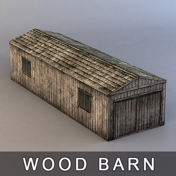 modelo 3d Granero de madera 1 - TurboSquid 556600