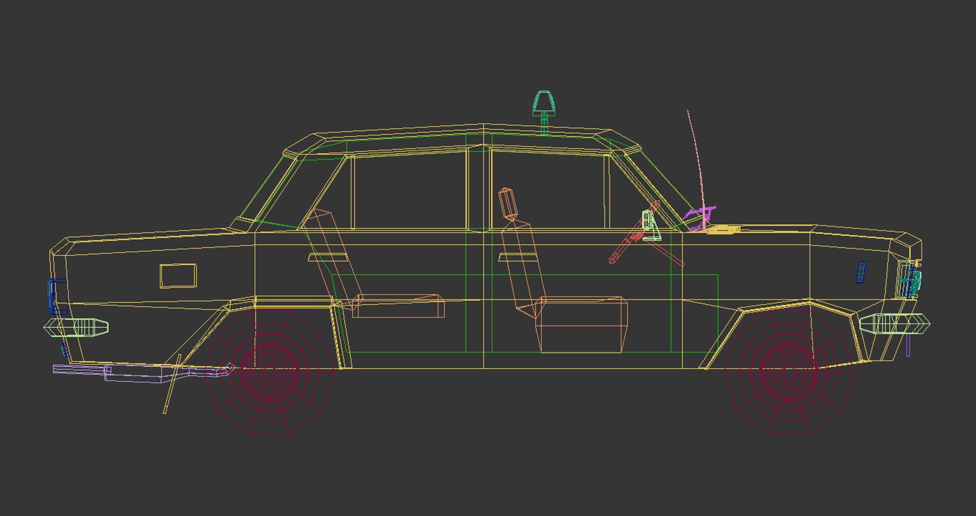 3D Taxi Cab - TurboSquid 1508596