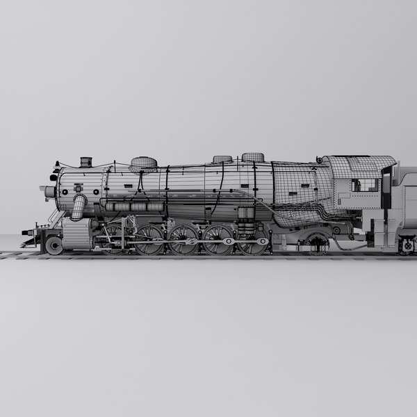 4-8-2 frisco mountain type 3d model