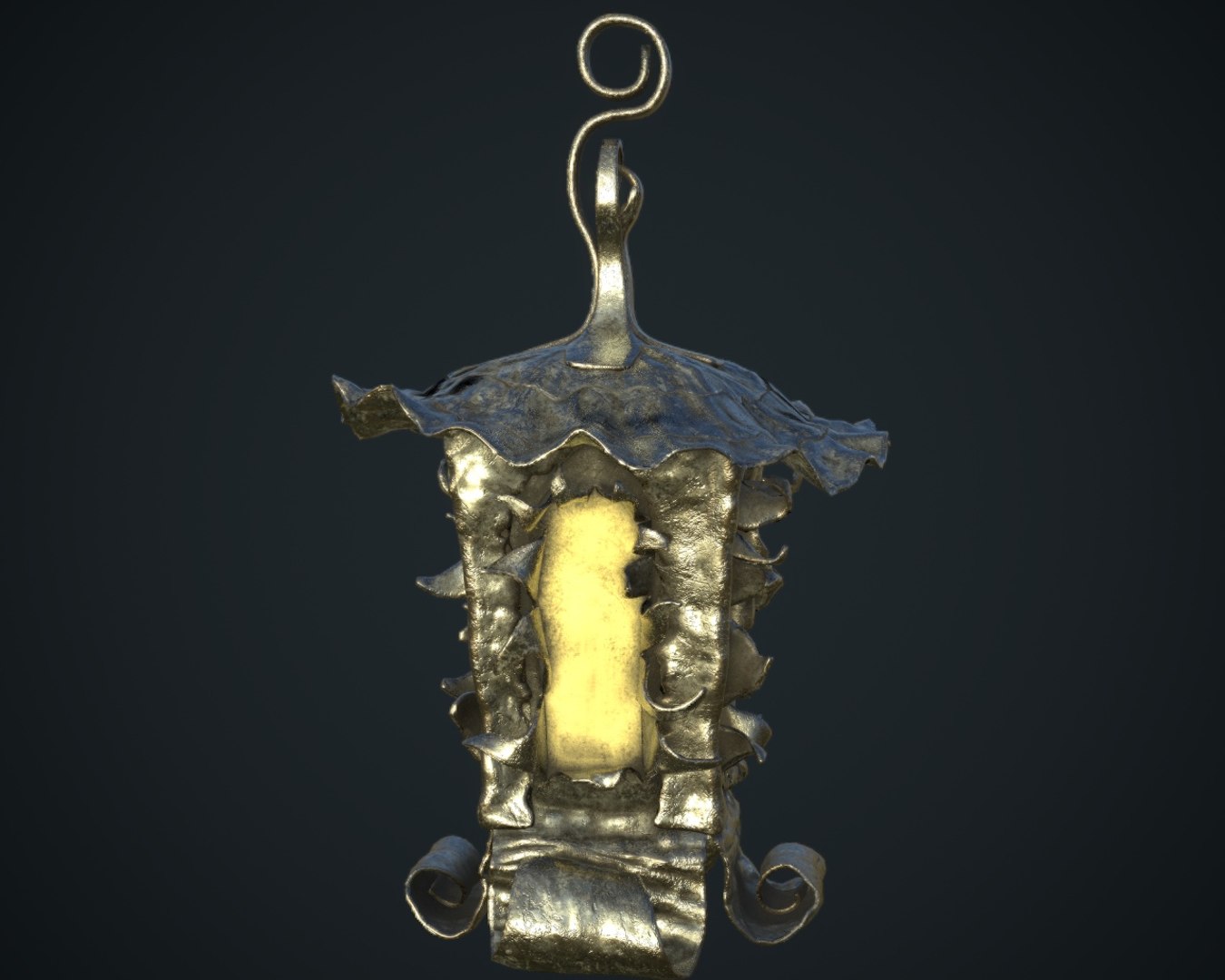 Old Magic Lantern Model - TurboSquid 1435111