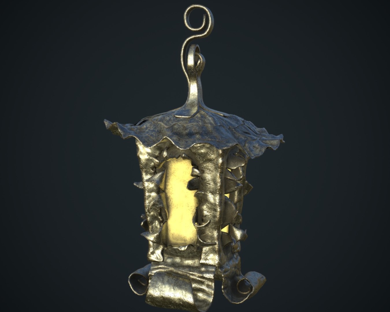 Old Magic Lantern Model - TurboSquid 1435111