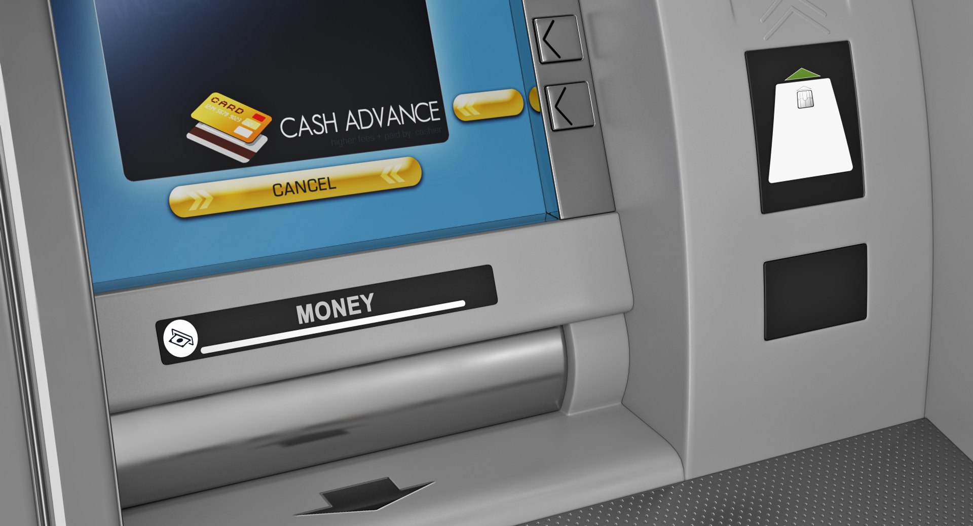 Atm Machine 3D Model - TurboSquid 1203640
