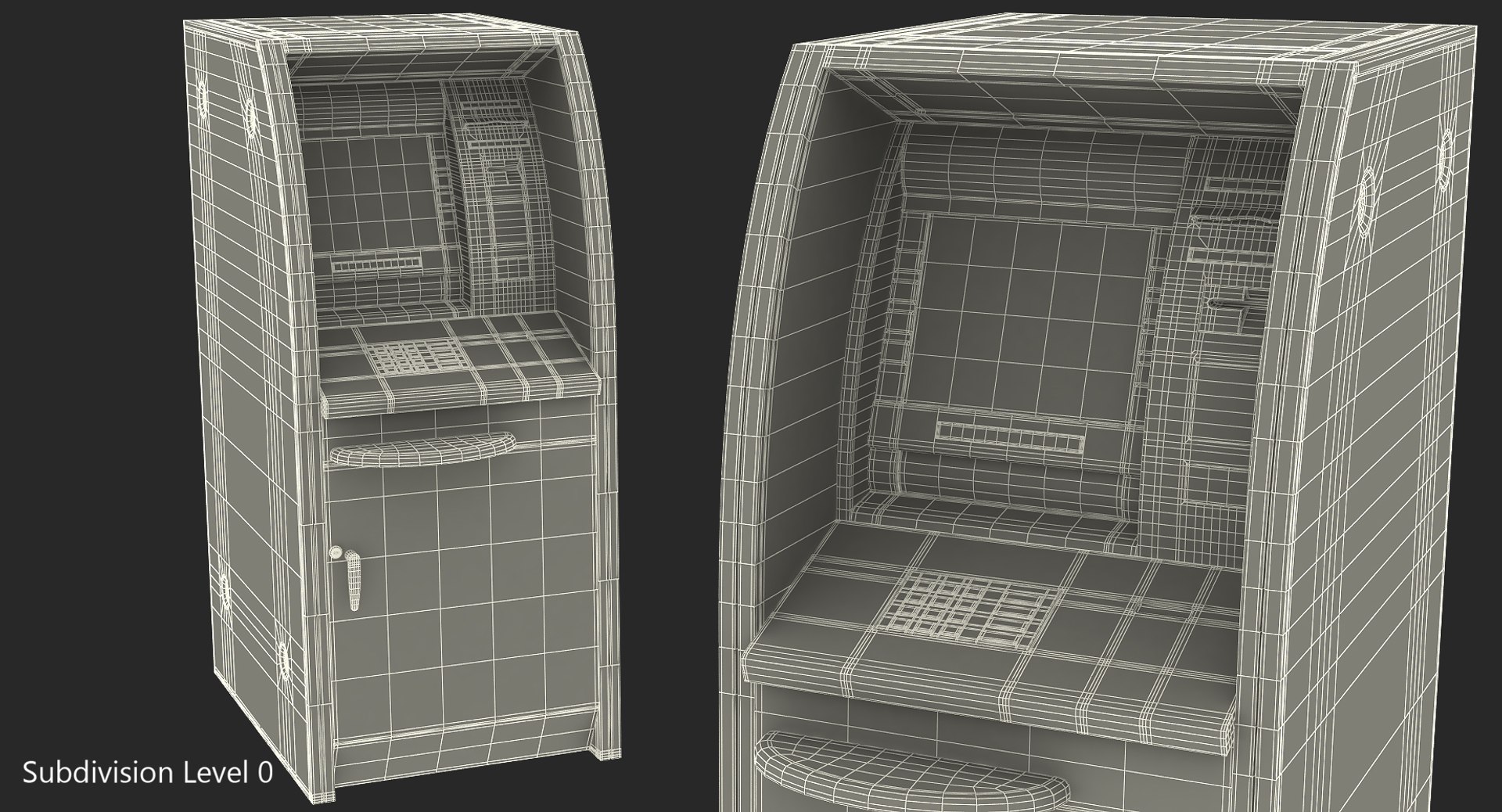 Atm Machine 3D Model - TurboSquid 1203640