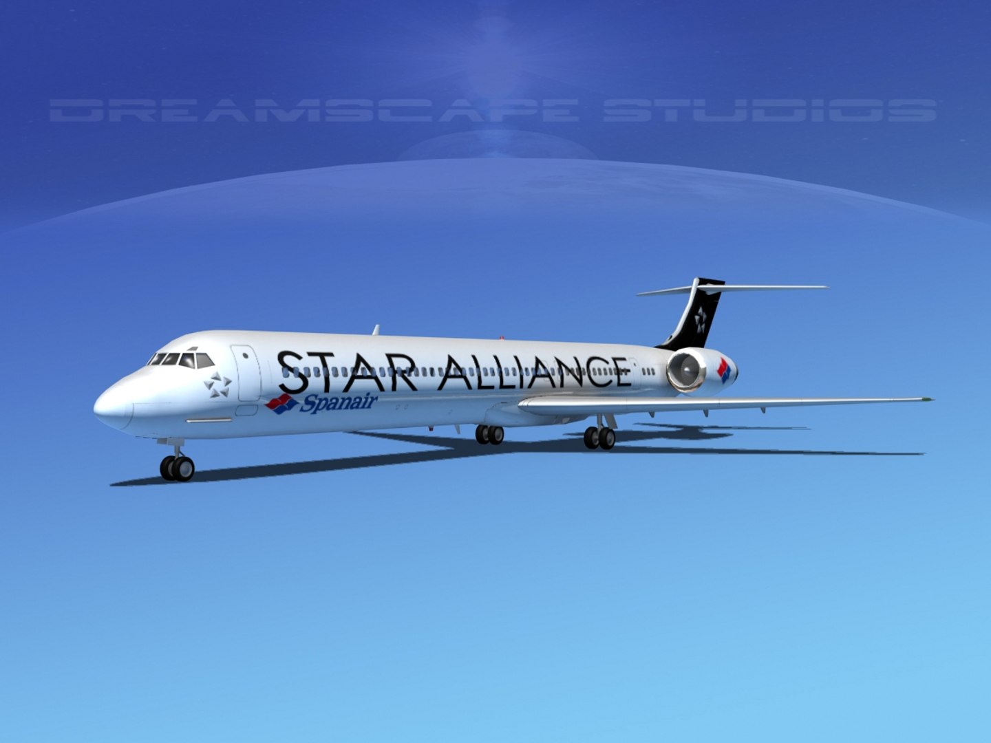 3d Mcdonnell Douglas Md-80