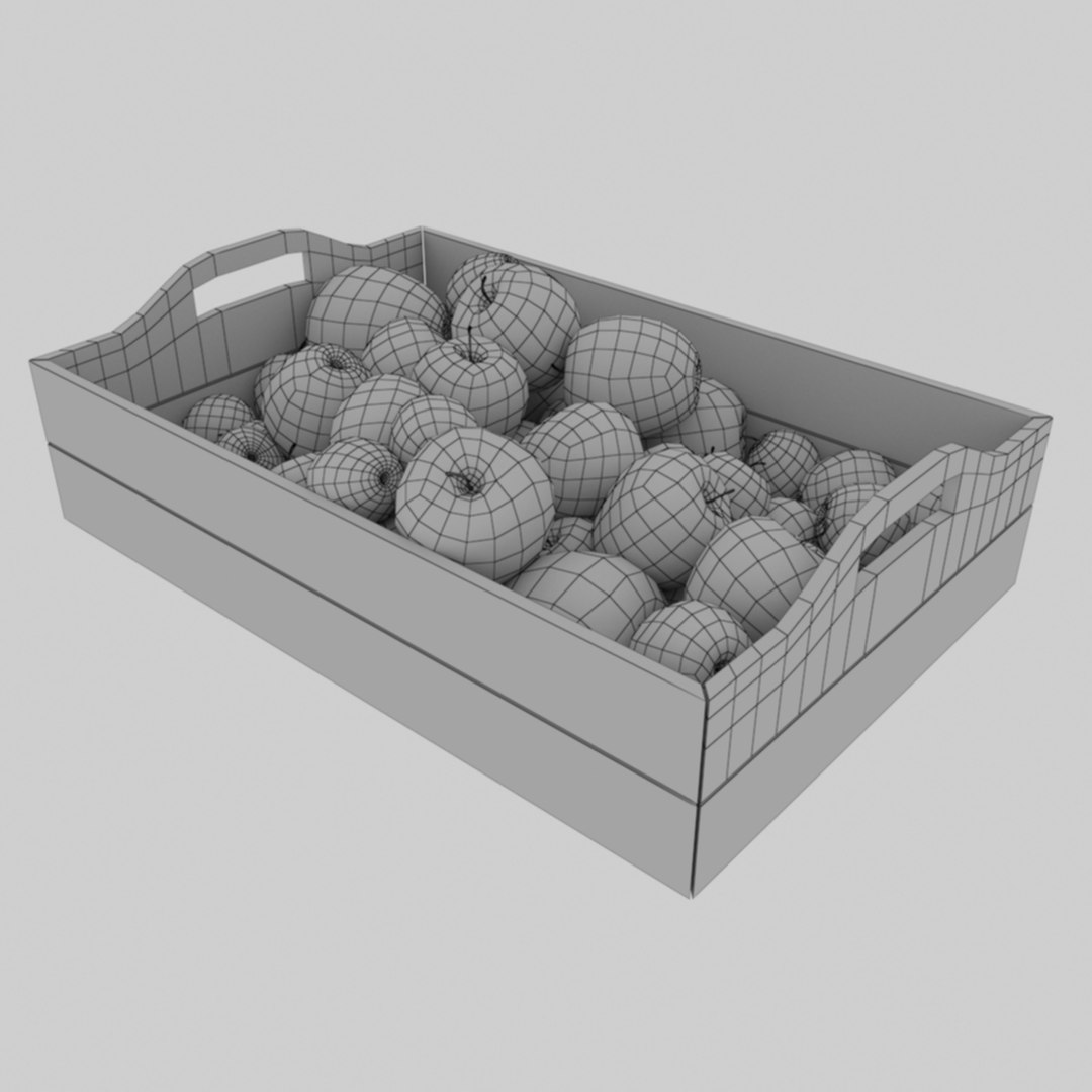 3D Fruitbox model - TurboSquid 1798282