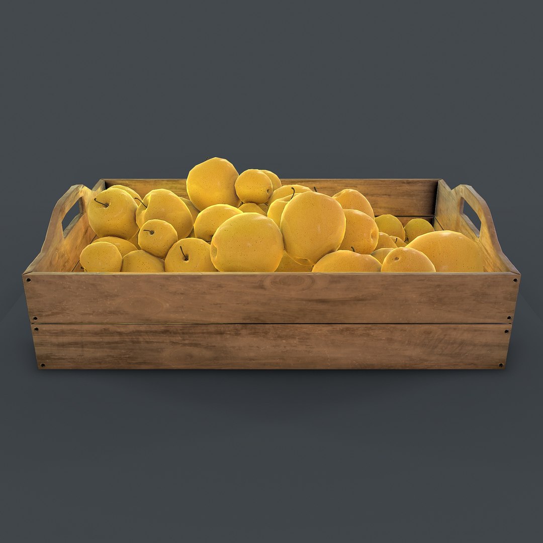 3D Fruitbox model - TurboSquid 1798282