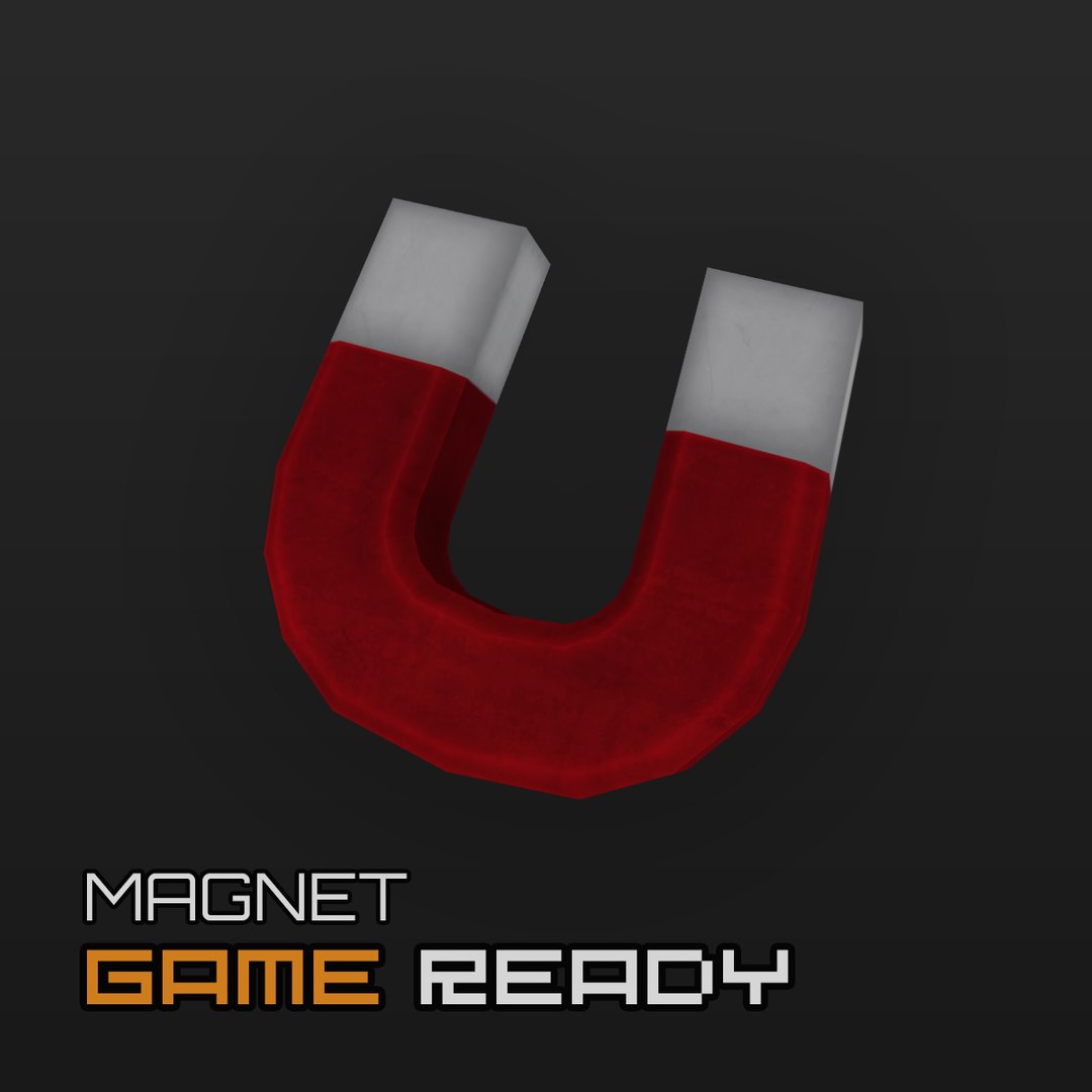 3d Model Ready Magnet