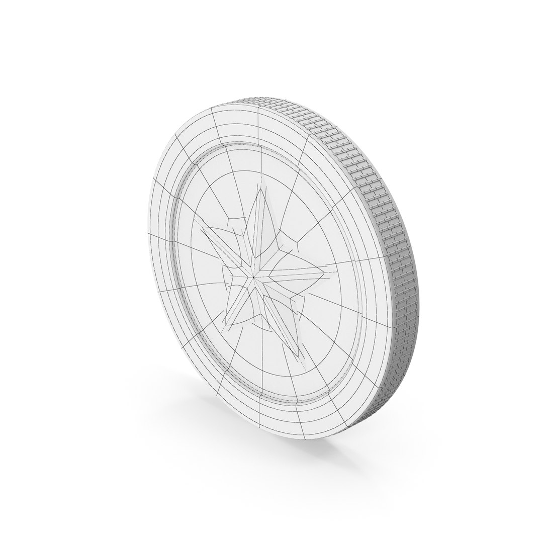 Star Coin 3D Model - TurboSquid 2169020