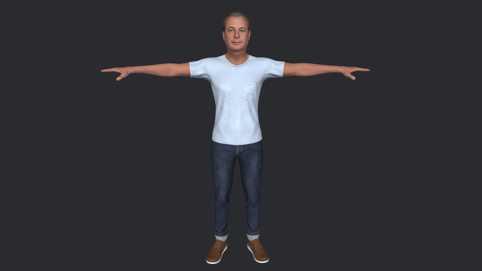 Nigel Farage Hyper Realistic Full Body Fully Rigged 3D Character 3D ...