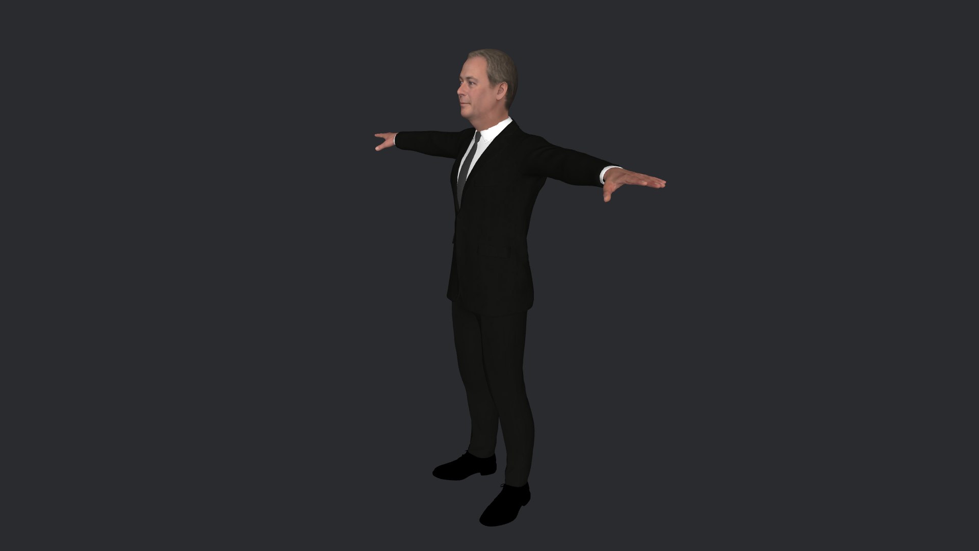 Nigel Farage Hyper Realistic Full Body Fully Rigged 3D Character 3D ...