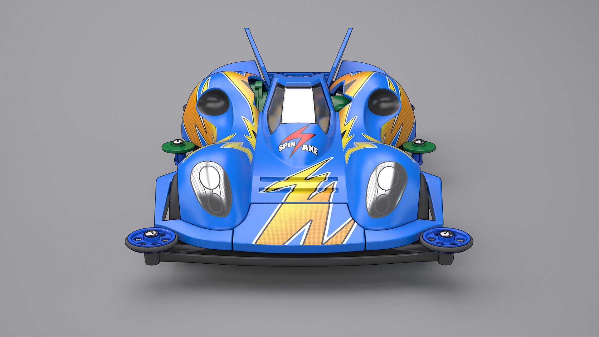 Axe Car Model - TurboSquid 1519908