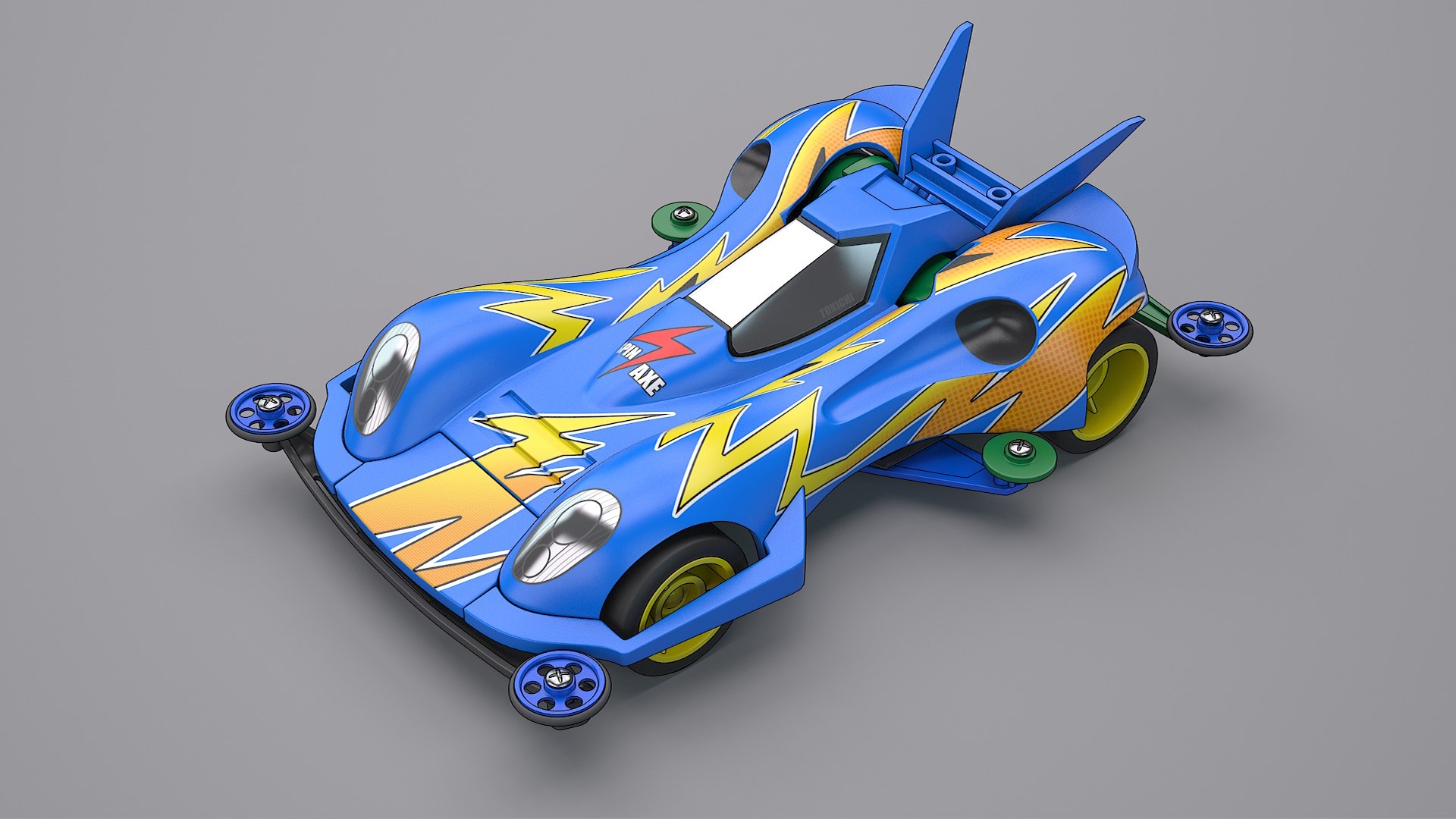 Axe Car Model - TurboSquid 1519908