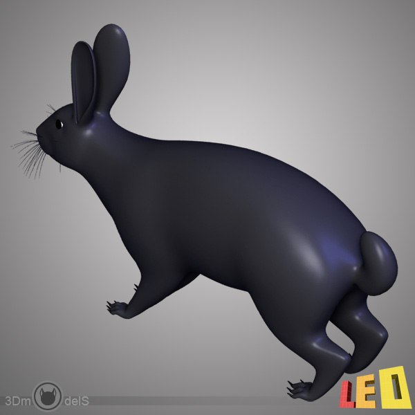 3d rabbit
