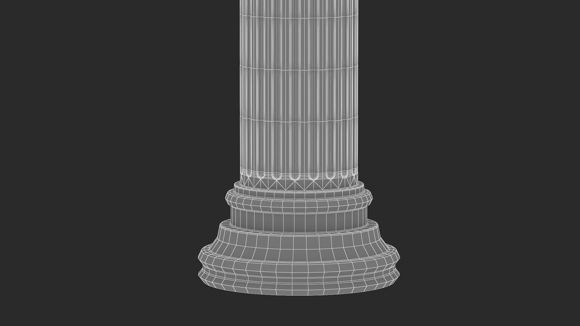 Doric Column 3D - TurboSquid 2013184
