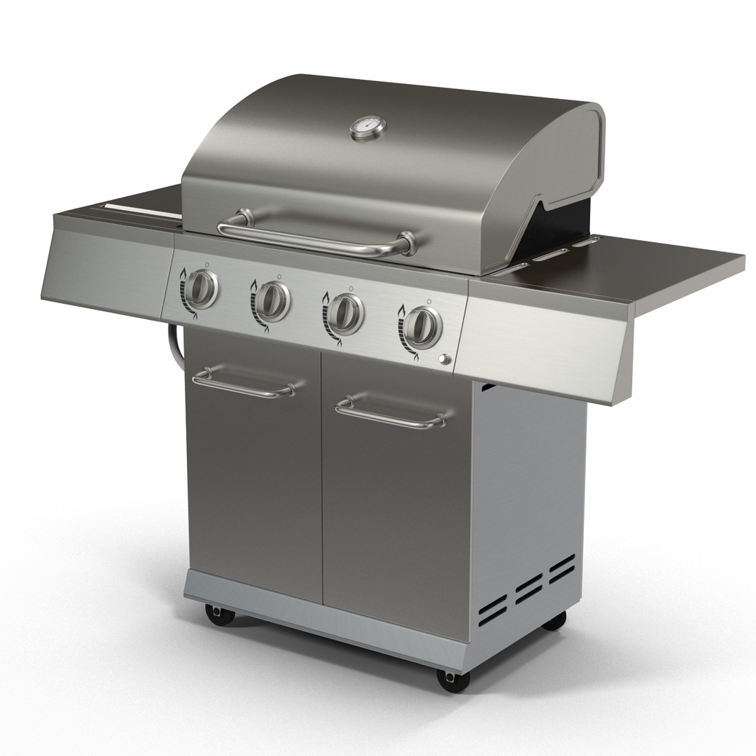 Grills 4 3D model - TurboSquid 1420453