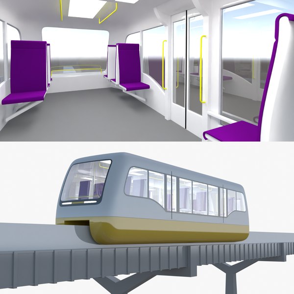 Monorail 3D Models for Download | TurboSquid
