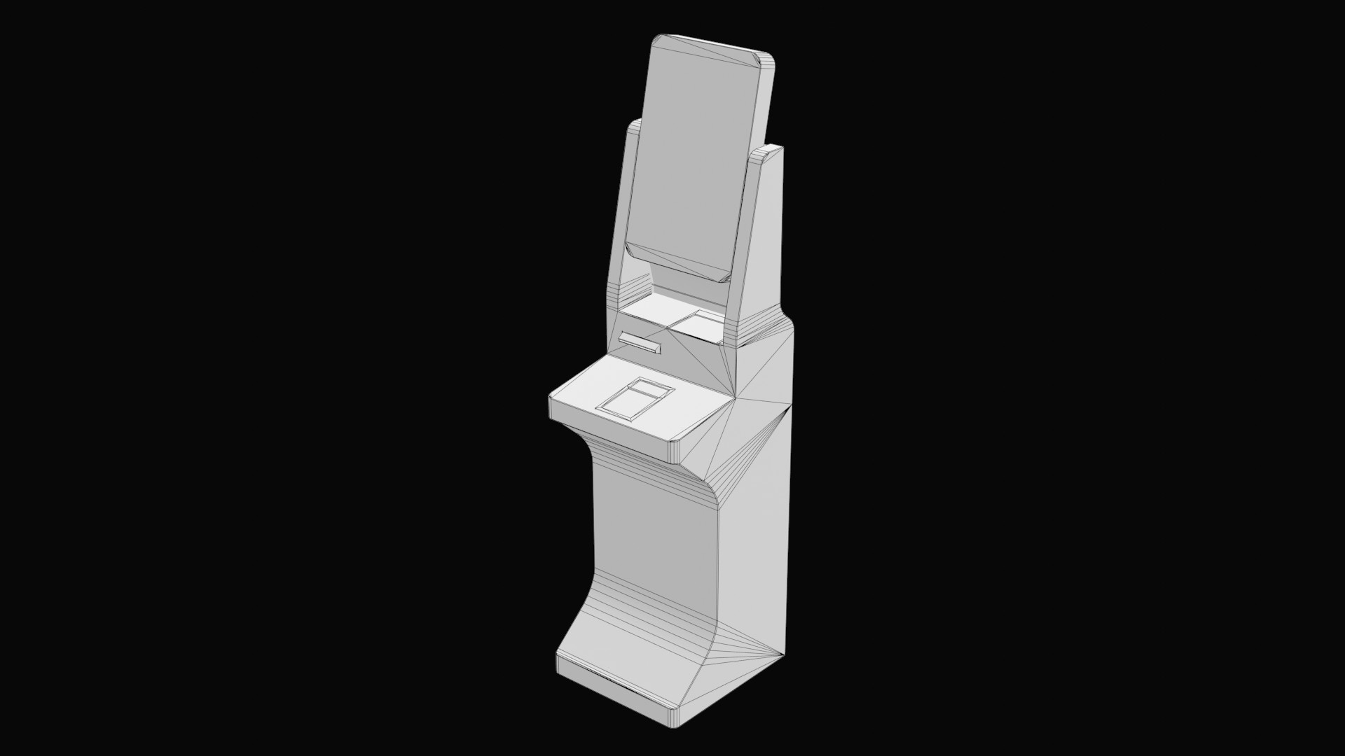 Airport Smart Self Check 3D - TurboSquid 2233038