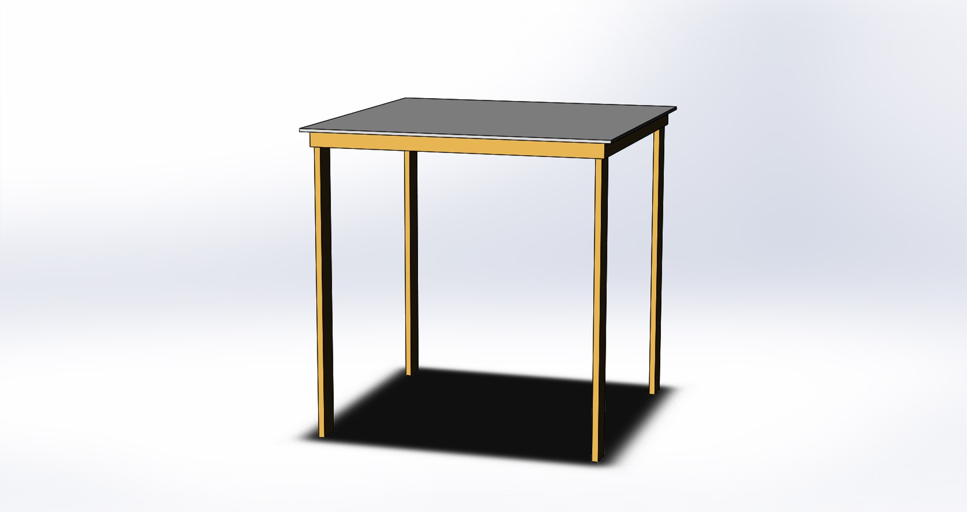 Table solidworks 3D - TurboSquid 1227529