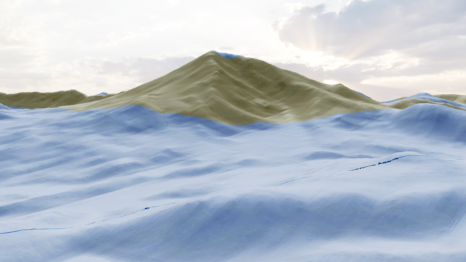 3D Bakening Volcano Kamchatka Peninsula Russia Model - TurboSquid 2082296
